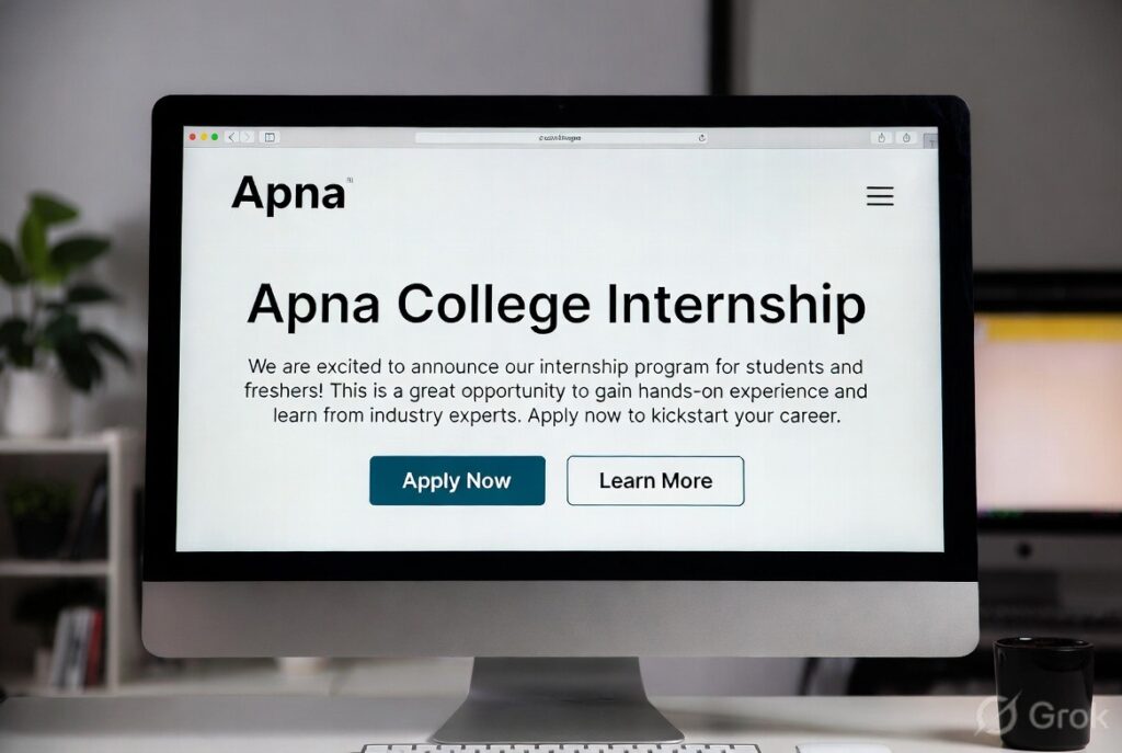 Apna College Internship 2026 - The Internship