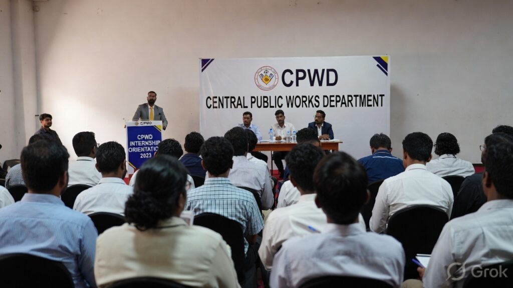 CPWD Internship 2026 - The Internship