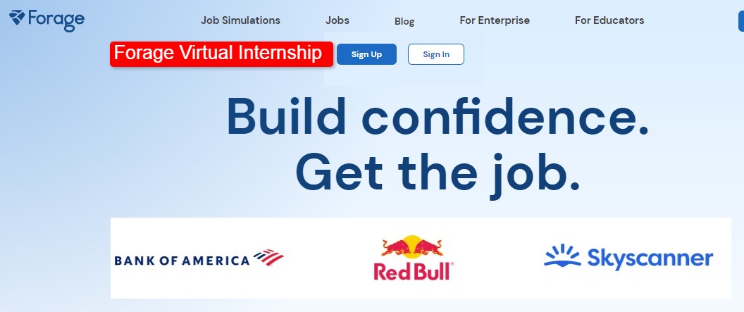 Forage Virtual Internship 2026 - The Internship